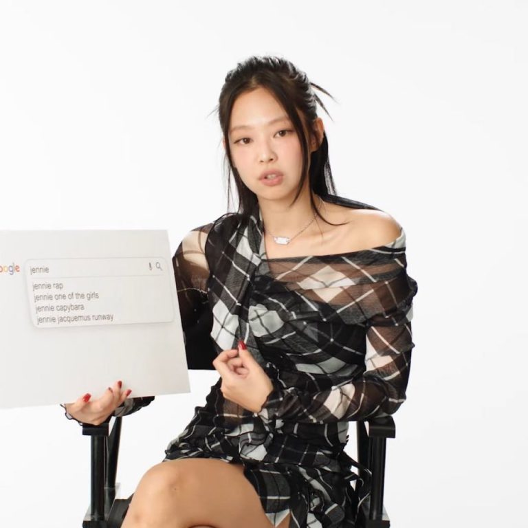 Jennie's Unique Fashion Shines in Google Interview, Sparking 'Dress ...